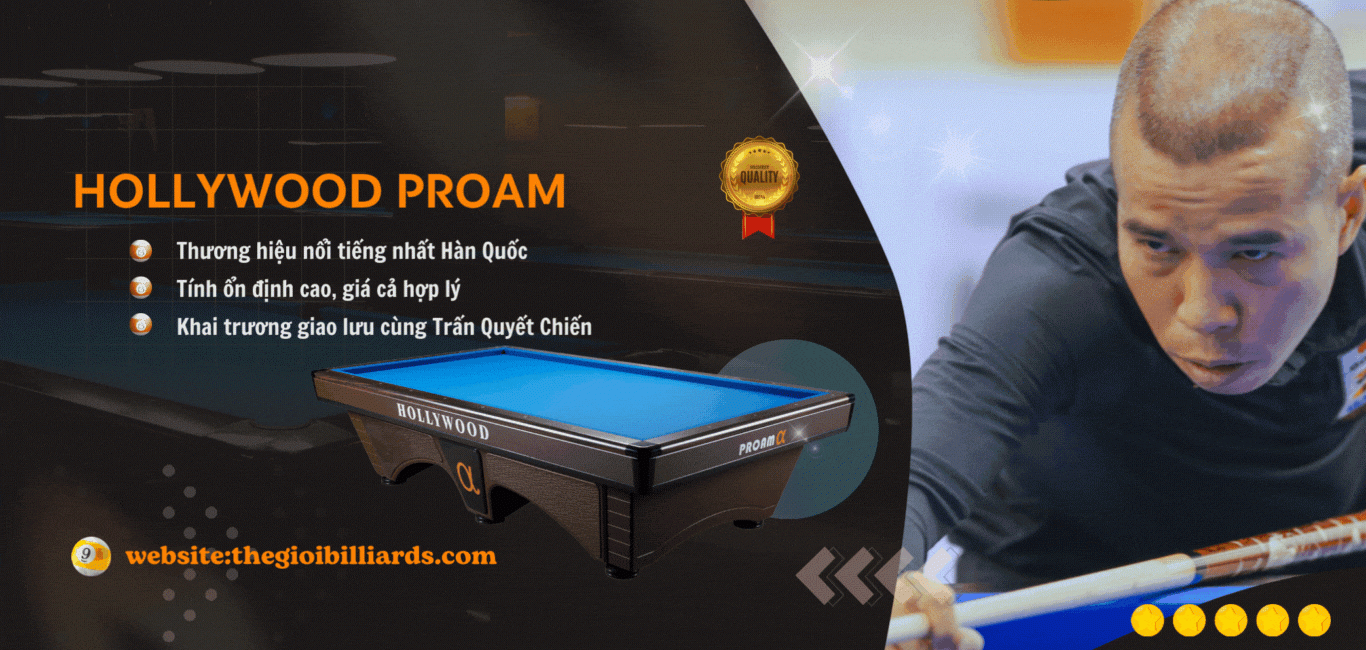 Thế Giới Billiards | Bàn Bida Cao Cấp | Phụ Kiện Bida Nhập Khẩu